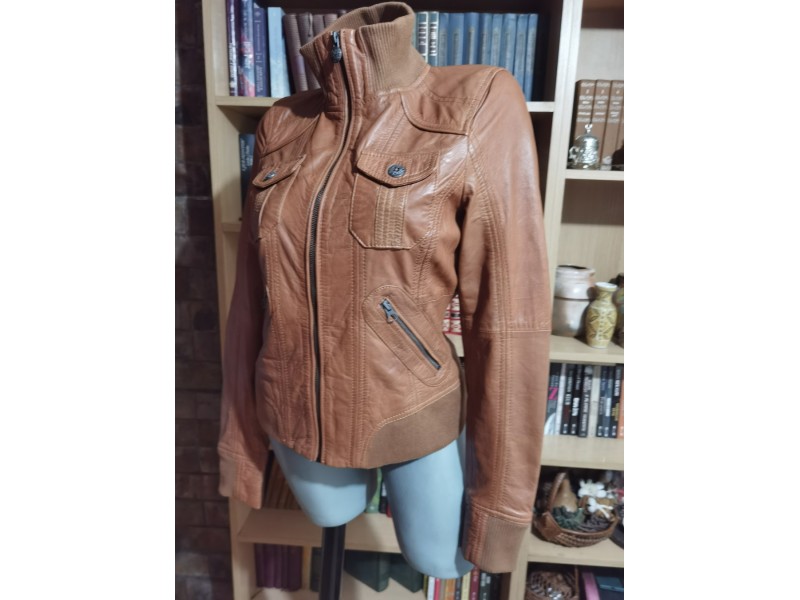 15. edc MODERNA URBANA TOP KOZNA JAKNA Vel. M-L