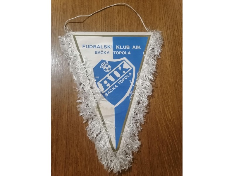 VEĆA ZASTAVICA FK AIK BAČKA TOPOLA KAPITENSKA