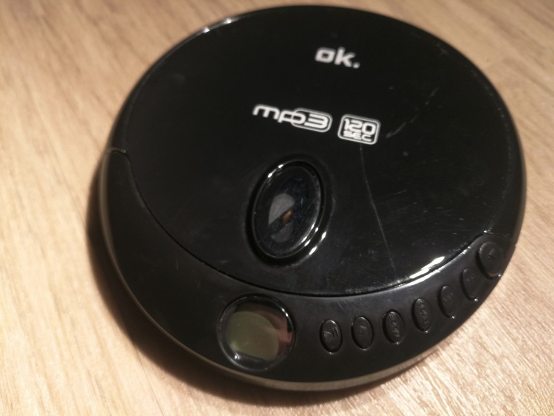 OK portabl CD mp3 plejer