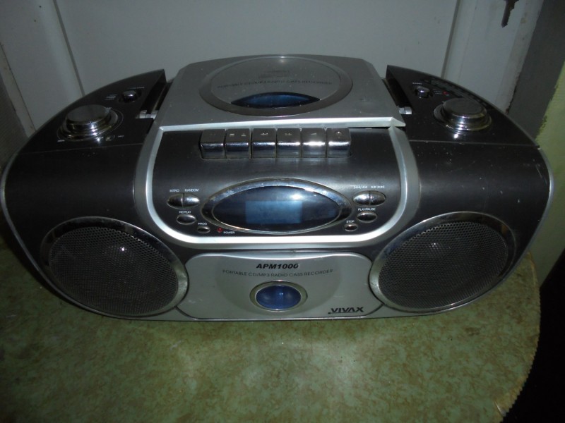 RADIO CD MP3 KASETOFON *VIVAX APM 1000*