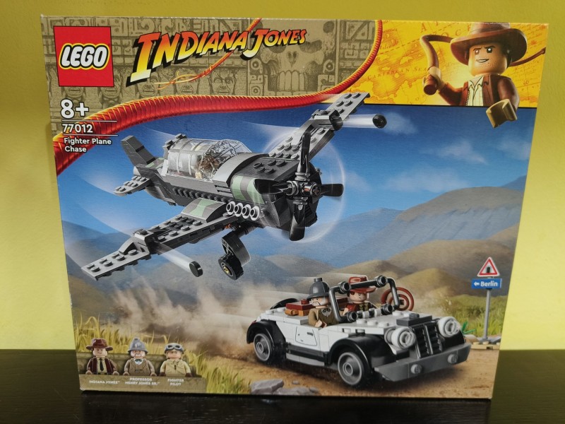 Nov Lego Indiana Jones 77012 Fighter Plane Chase