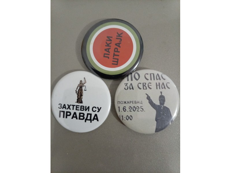 Bedž Požarevac plus 2 magnet a