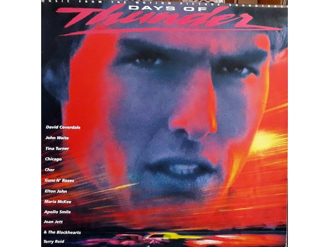 LP*: V/A - DAYS OF THUNDER (1990) WHITESNAKE..., MINT
