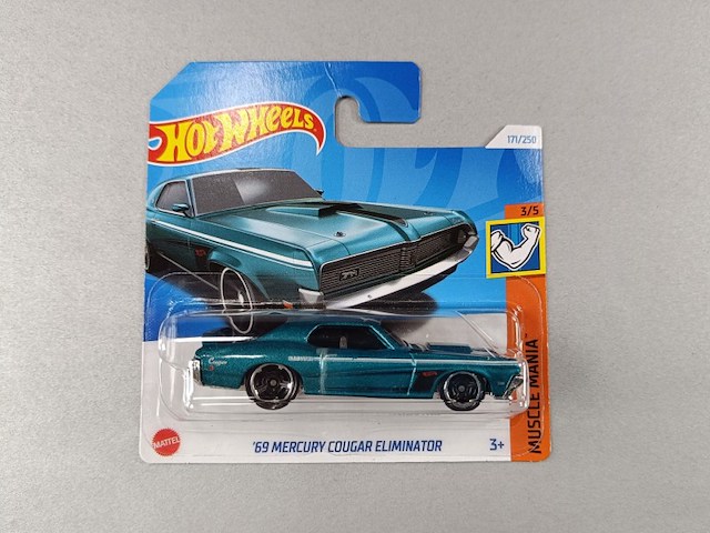 Hot Wheels `69 Mercury Cougar Eliminator