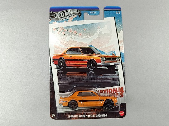 Hot Wheels Silver Series 1971 Nissan Skyline HT 2000 GT