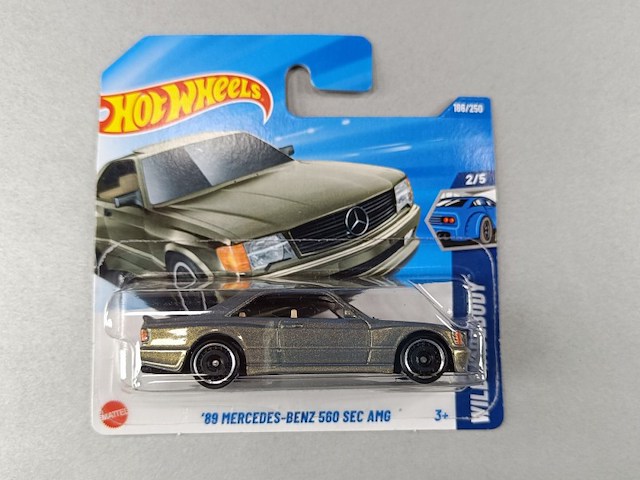 Hot Wheels `89 Mercedes-Benz 560 SEC AMG