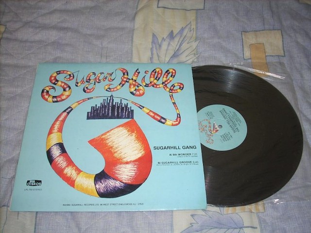 Sugarhill Gang ‎– 8th Wonder 12` Maxi Diskos 1982. Nm