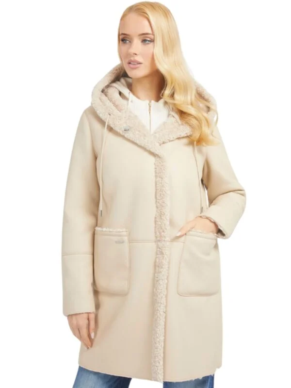 Guess - Ženska parka od imitacije kože
