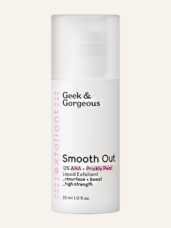 Geek&Gorgeous Smooth Out 12% AHA + Prickly Pear toner 30ml