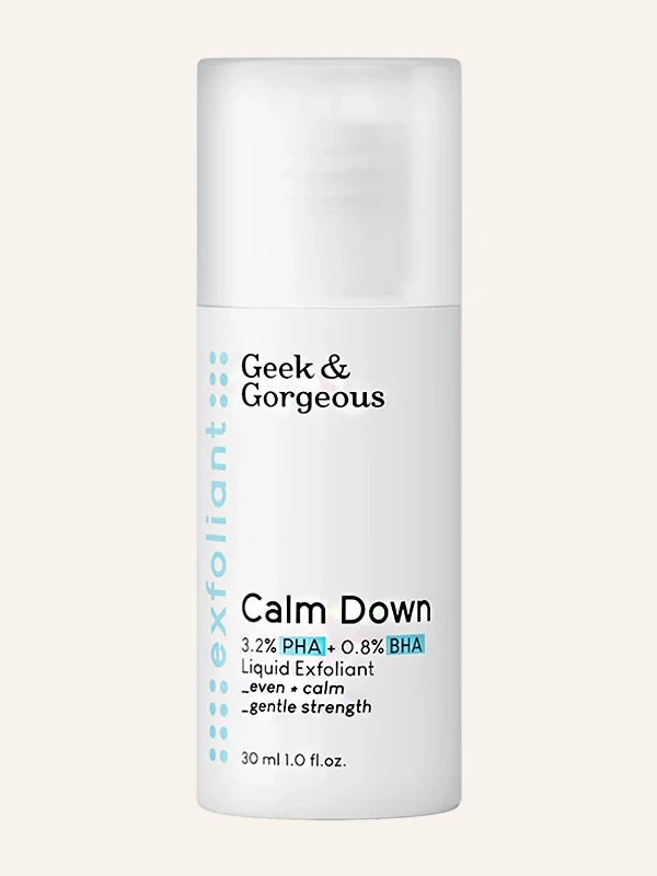 Geek&Gorgeous Calm down 3.2% PHA + 0.8% BHA toner 30ml