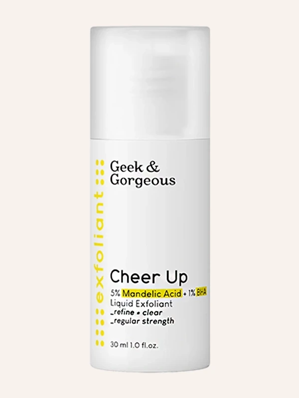 Geek&Gorgeous Cheer up 5% AHA+1%BHA toner sa bademovom i salicilnom kiselinom 30ml