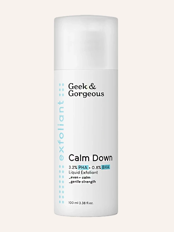 Geek&Gorgeous Calm down 3.2% PHA + 0.8% BHA toner 100ml