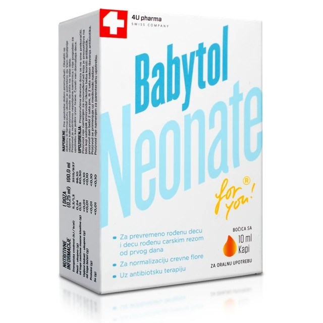 BABYTOL NEONATE KAPI 10ML