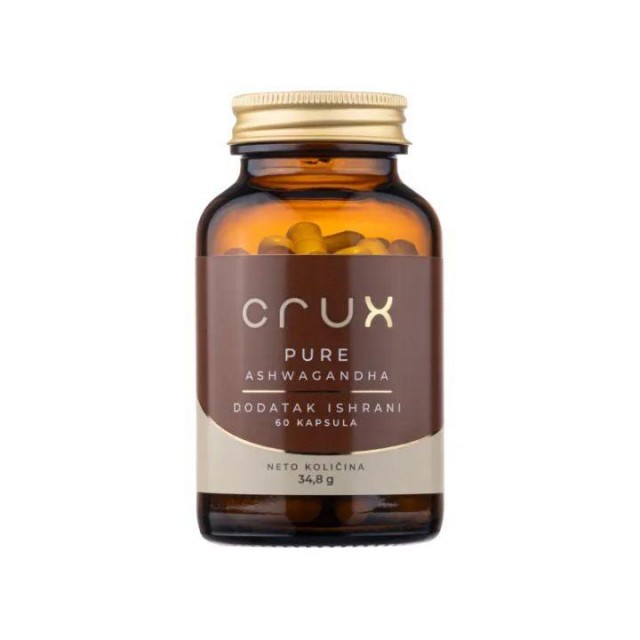 CRUX PURE AŠVAGANDA KAPSULE A 60