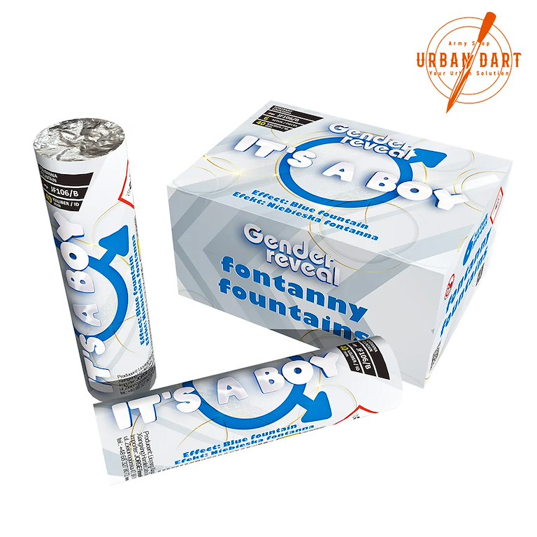 PLAVA FONTANA JF106/BLUE