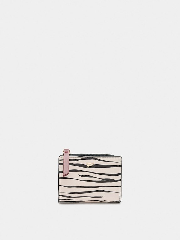 PRINTED ANIMAL WALLET XS