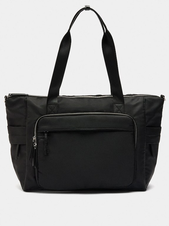NYLON WEEKEND BAG