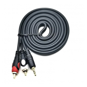 Audio kabel 2RCA na 3,5 mm JWD-AU01 1.8m