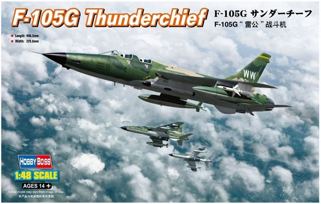 HOBBY BOSS 1/48 F-105G Thunderchief