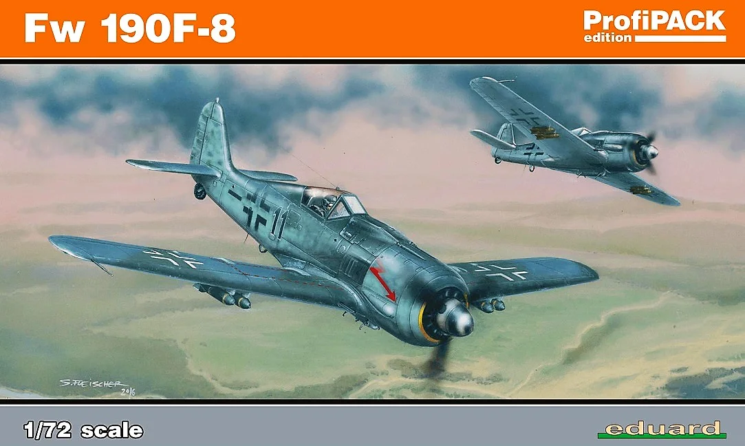 EDUARD 1/72 Focke Wulf Fw 190F-8 Profipack
