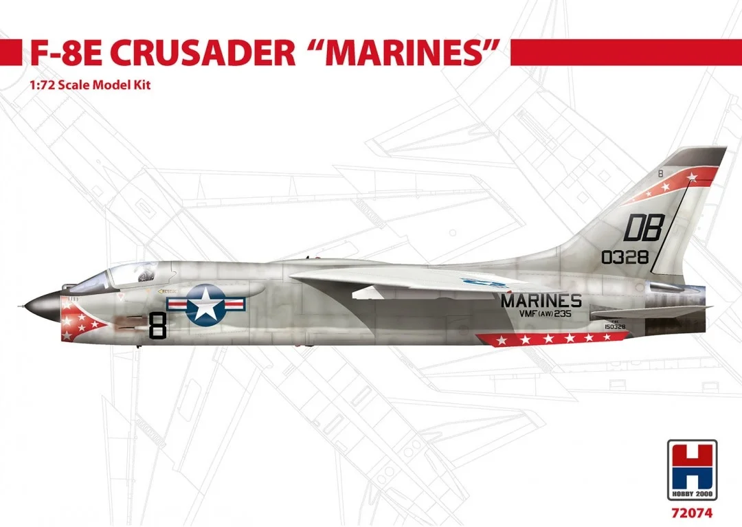 HOBBY 2000 1/72 F-8E Crusader Marines
