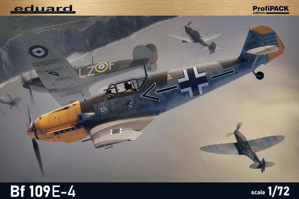 EDUARD 1/72 Bf 109E-4 (Profipack)