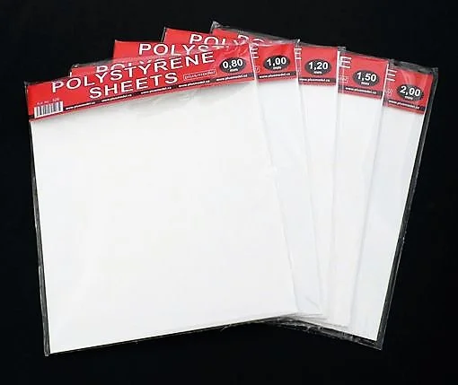 PLUS MODEL Polystyrene sheets 0,8 mm – big