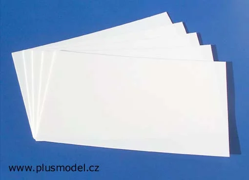 PLUS MODEL Styren sheet-thickness 0,3 mm
