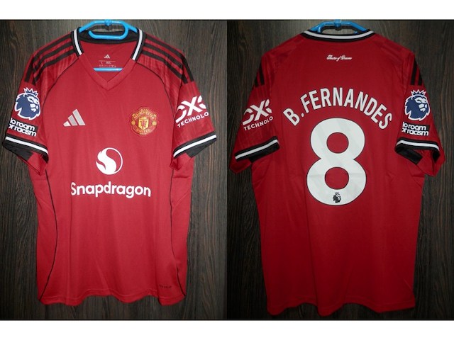Manchester United dres 2025-26 Bruno Fernandes 8