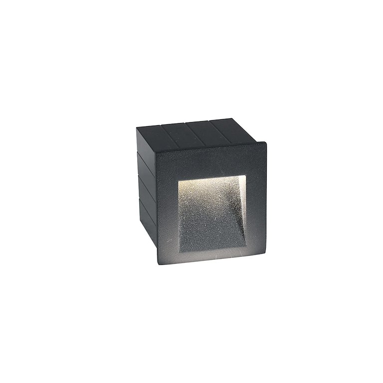 Nowodvorski Ugradna zidna lampa STEP LED GRAPHITE
