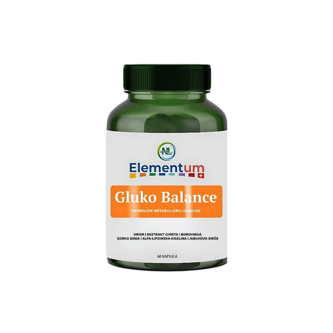 Elementum Gluko Balance 60 kapsula