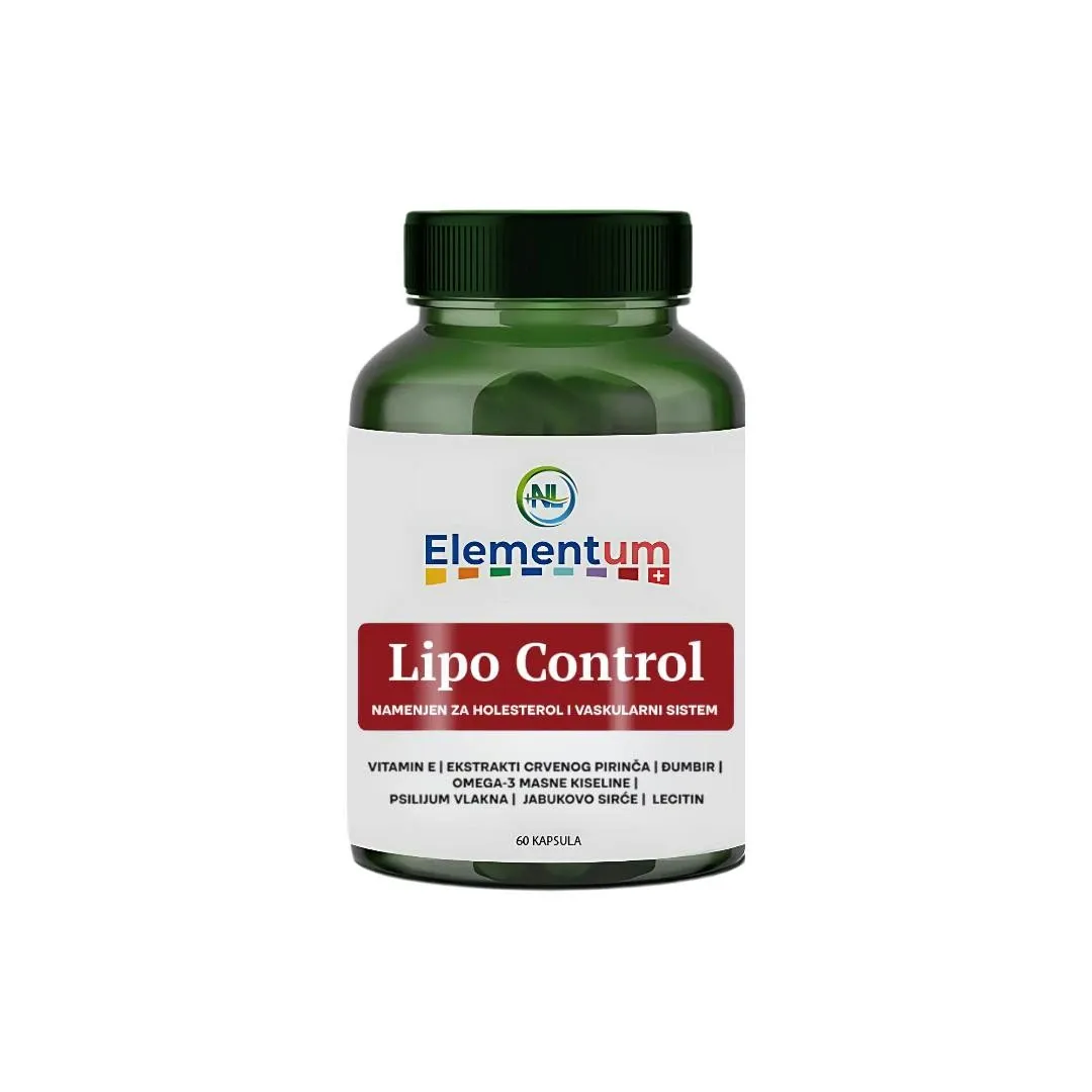 Elementum Lipo Control 60 kapsula
