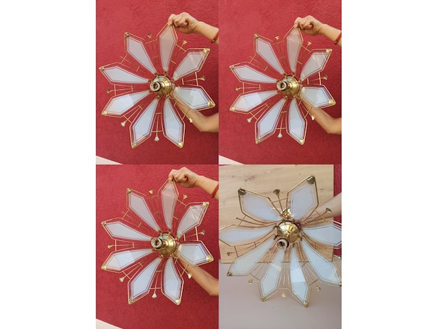 Luster stakleni  Vintage stil