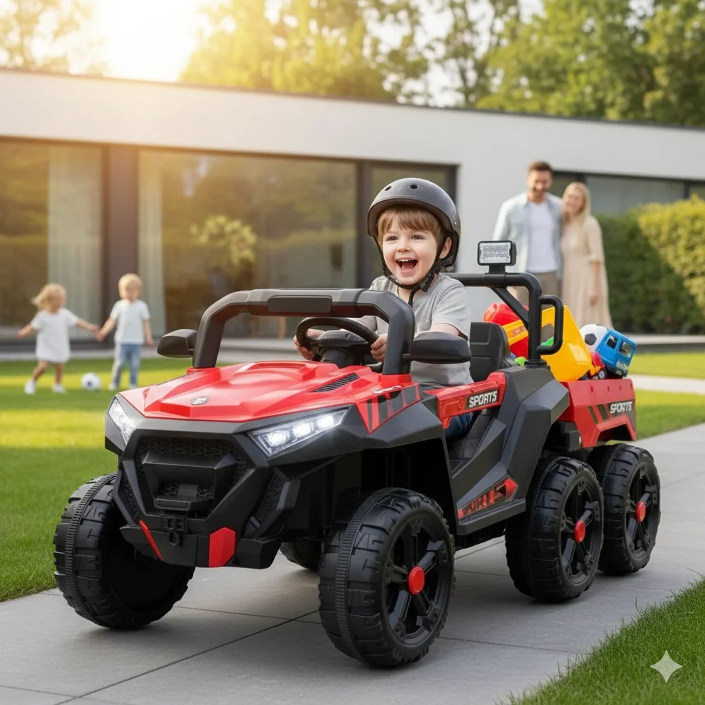AdventureTruck – UTV na Akumulator sa Prikolicom 2218 crveni
AdventureTruck – UTV na Akumulator sa Prikolicom 2218 crveni