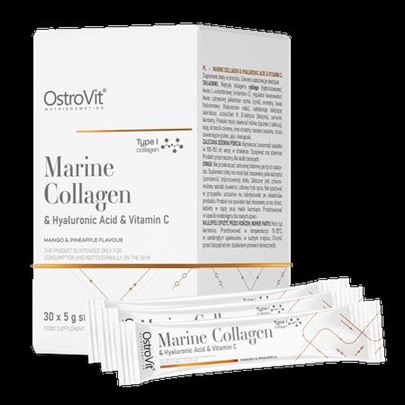 OstroVit Collagen +Hijaluron +Vitamin C, 30x5g