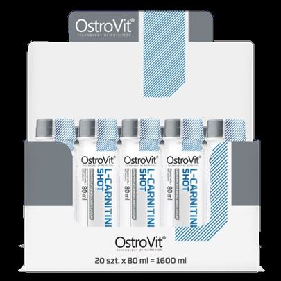 OstroVit L-Carnitine shot, 80ml x20kom grejp