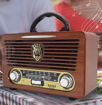 Radio tranzistor - Retro USB Micro SD (Meier M-115