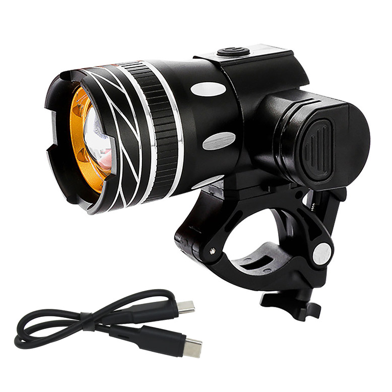 Svetlo prednje alu USB XXY-7602