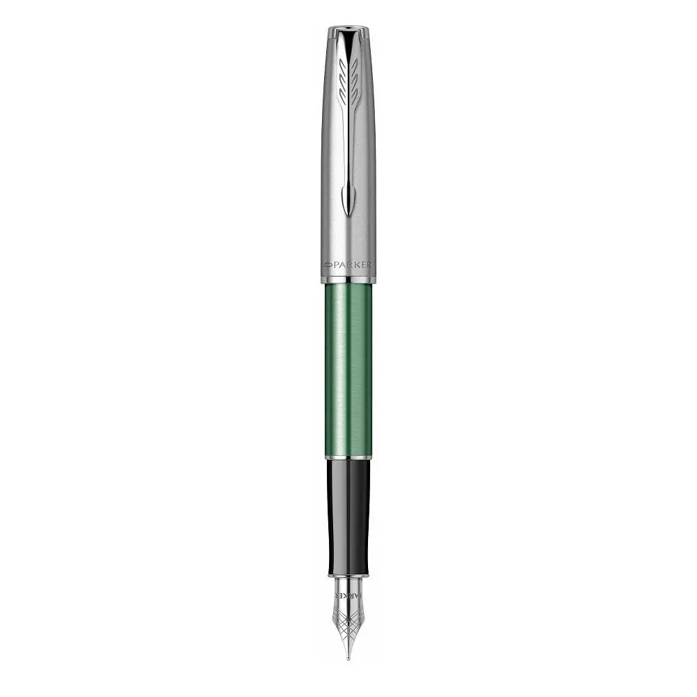 PARKER Royal Sonet Silver Green CT Nalivpero