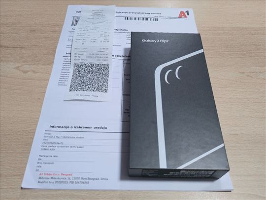 Samsung Galaxy Z Flip 7 512GB /Gar.do 25.08.2027/