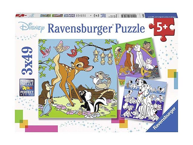 3u1 Puzzle Ravensburger - Disney Friends 08043