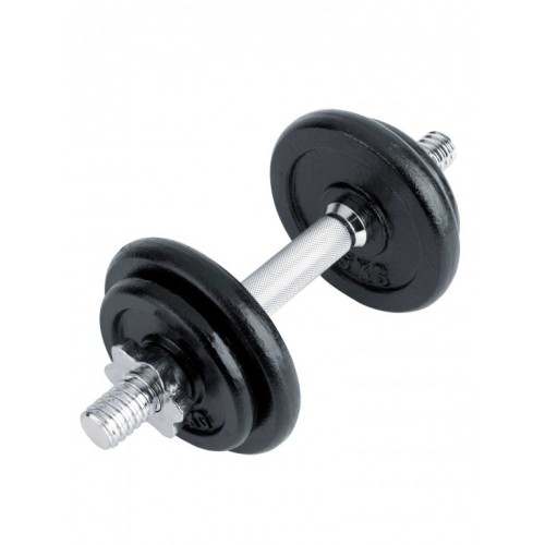 Dumbbel sa crnim diskovima 10 kg