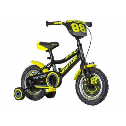 Bicikl Visitor Ranger 12" crno žuti