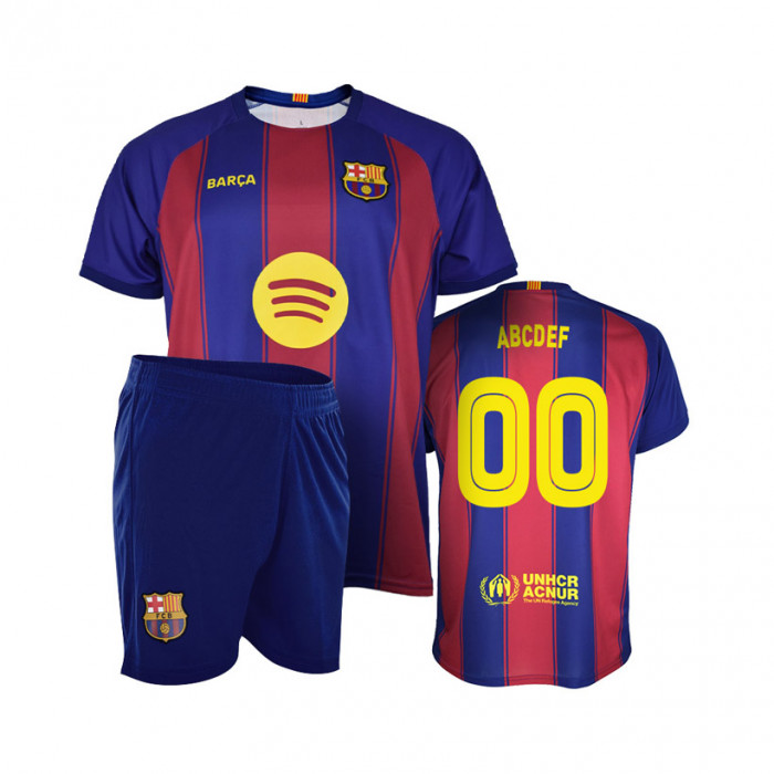 FC Barcelona Home 25/26 replika komplet dječji dres (tisak po želji +16€)