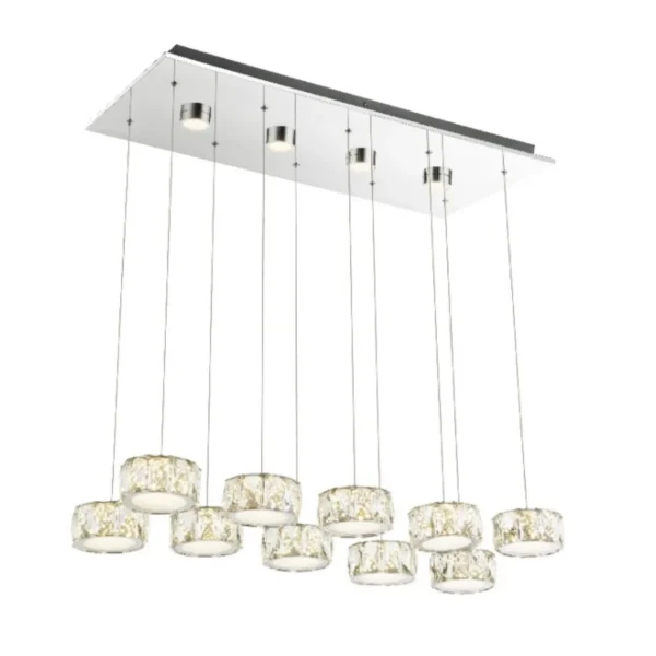Lusteri i Visilice | Globo Amur 49350-92H – Hrom