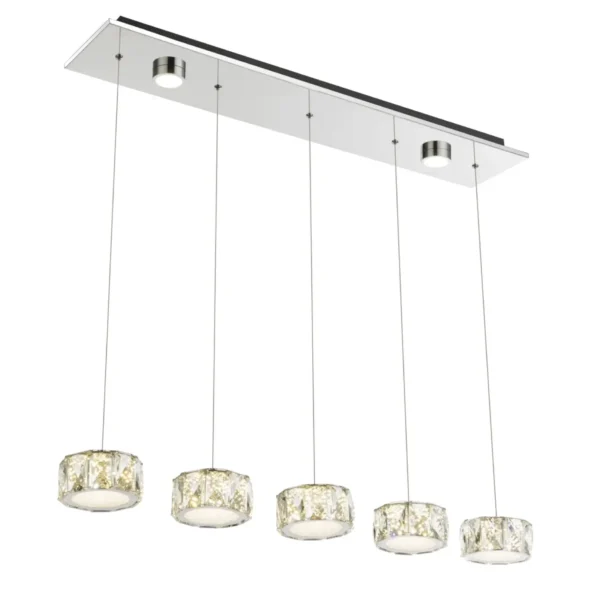Lusteri i Visilice | Globo Amur 49350-52H – Hrom