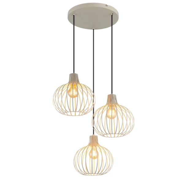 Lusteri i Visilice | Globo Mateo 33379319 – Krem