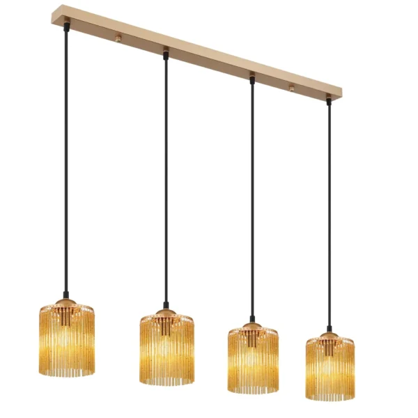 Lusteri i Visilice | Globo Leeds 33080445 – Zlatna