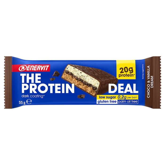 Enervit Protein deal bar čokolada i vanila 55g