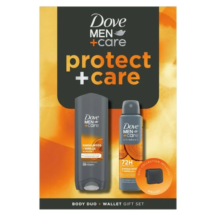 Dove Men Sandalwood poklon paket (Deo+Gel+Novcanik)